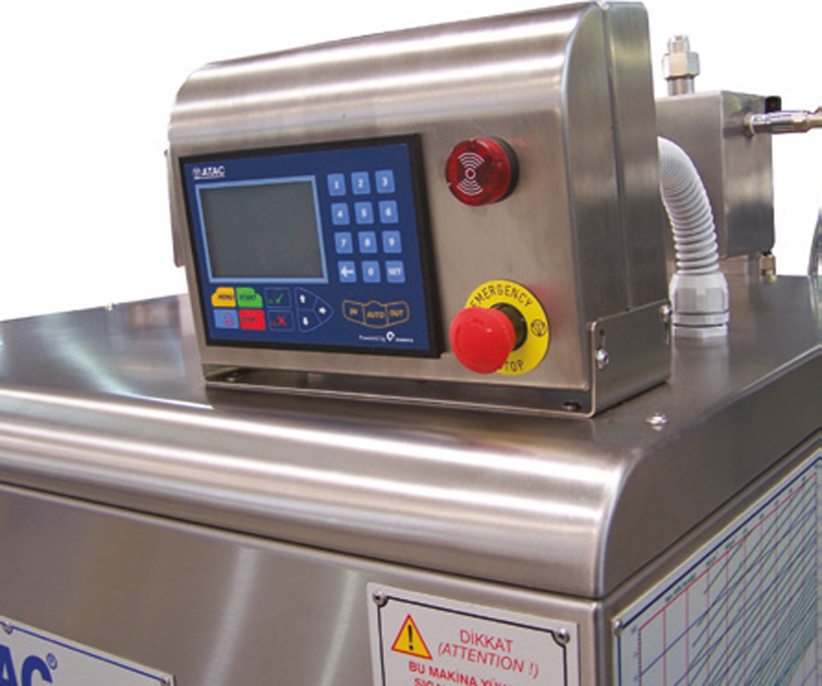 Laboratory Type Stenter/Steamer (E-Control) ATC-GK40E - Atac Machinery